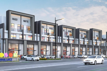 Ruko Hudson Studio Loft - 3 Lantai Mezzanine + Lift