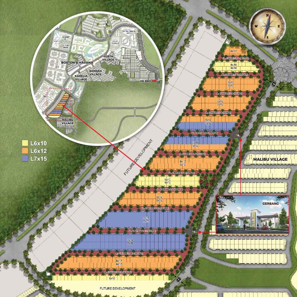 Cluster Carrillo Hunian Inovatif di Gading Serpong