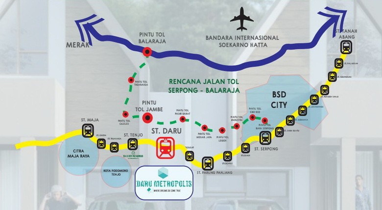Daru Metopolis - Cluster Strategis dengan Fasilitas Fantastis