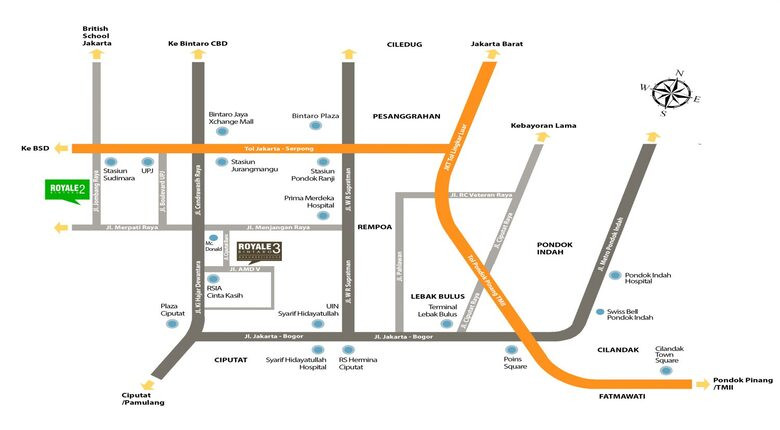 Royale Bintaro 3 Grand Residence - Hunian Luxury Mulai Dari 1,2 M Saja