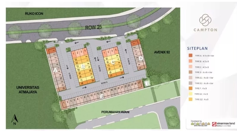 Ruko Campton BSD City - Ruko Terbaru BSD Harga Rp 1,7 M-an