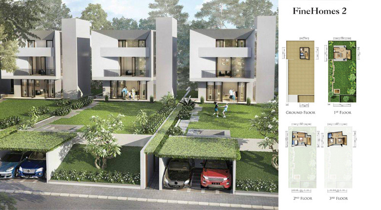 Citra Fine Homes Sawangan - Rumah di Depok Rasa Villa