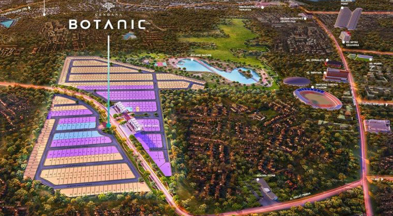 Cendana Botanic- Cluster baru bergaya modern minimalis